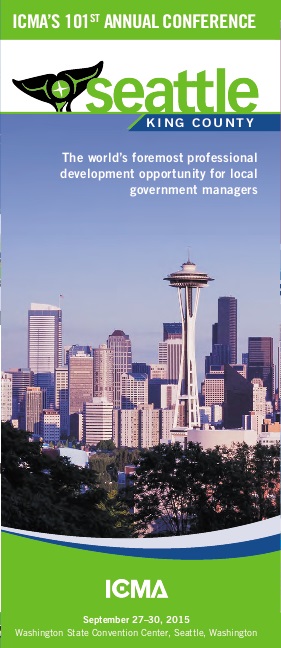 2015 ICMA Annual Conference Final Program | icma.org 2015 ICMA Annual Conference Final Program | icma.org